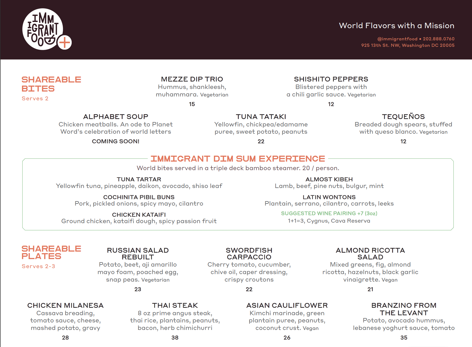 Food | Immigrant Food
